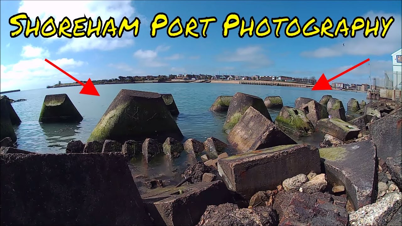 Photographing Southwick Beach, Shoreham Port - YouTube