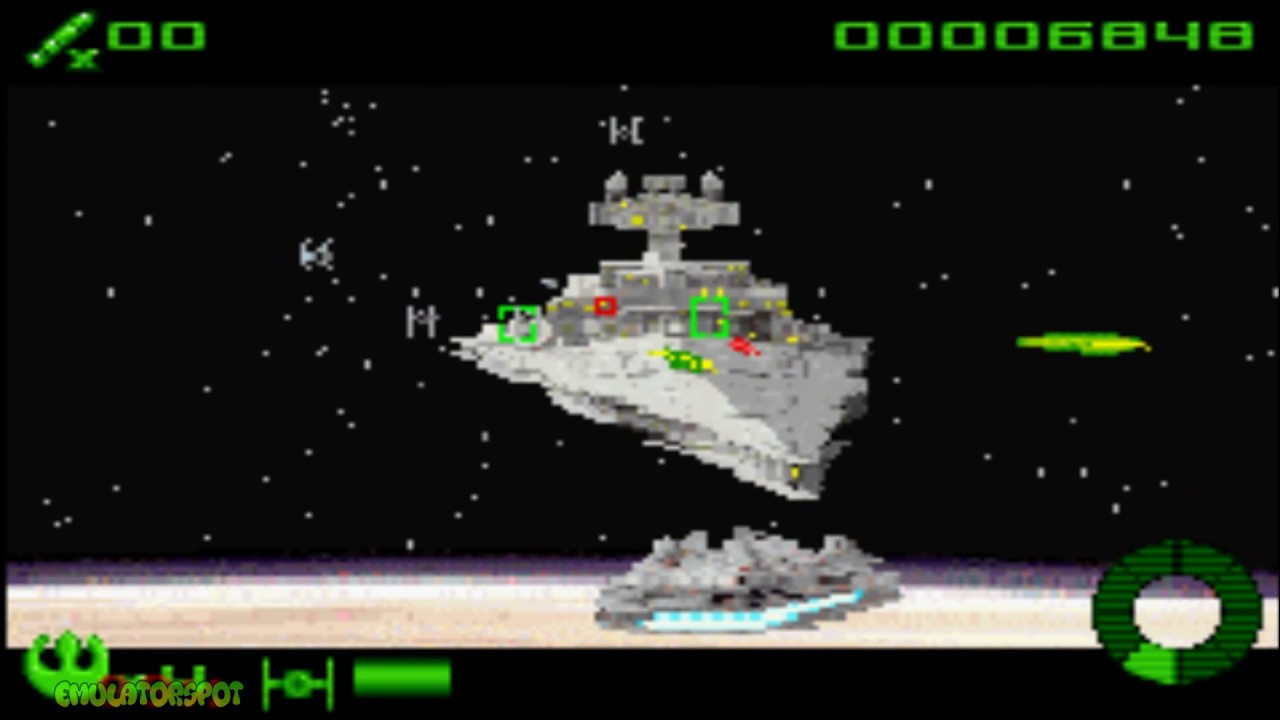 Star Wars: Flight of the Falcon GBA Gameplay HD 1080p VisualBoyAdvance ...