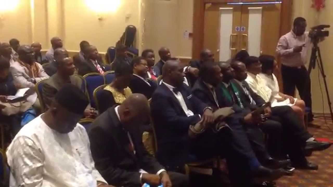 Charles Ajayi-khiran compere for the Nigeria High Commission Town Hall ...