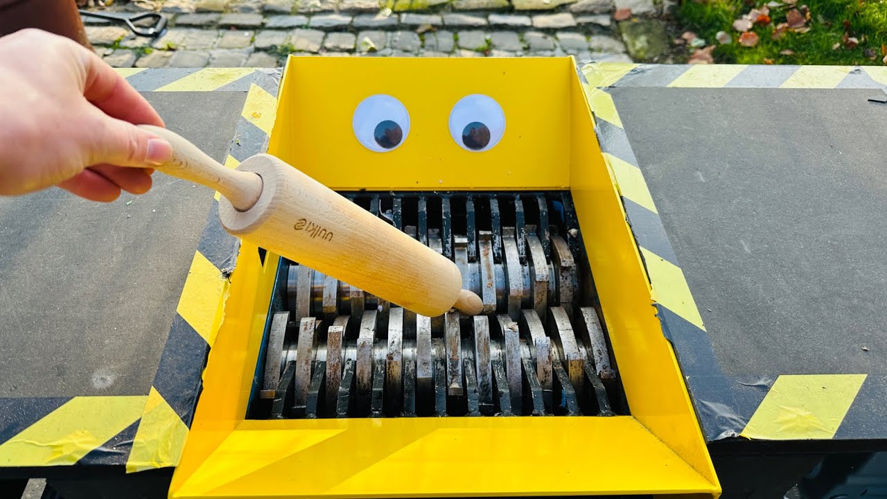 Shredding Rollin Pin *Crunchy* - YouTube