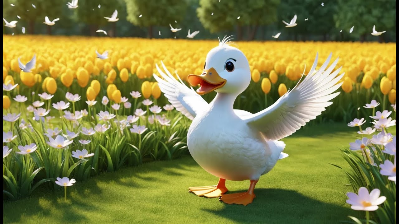 Ducky Flappy Wings Go Flap Flap Flap | Fun Ducky Song for Kids | Sing ...