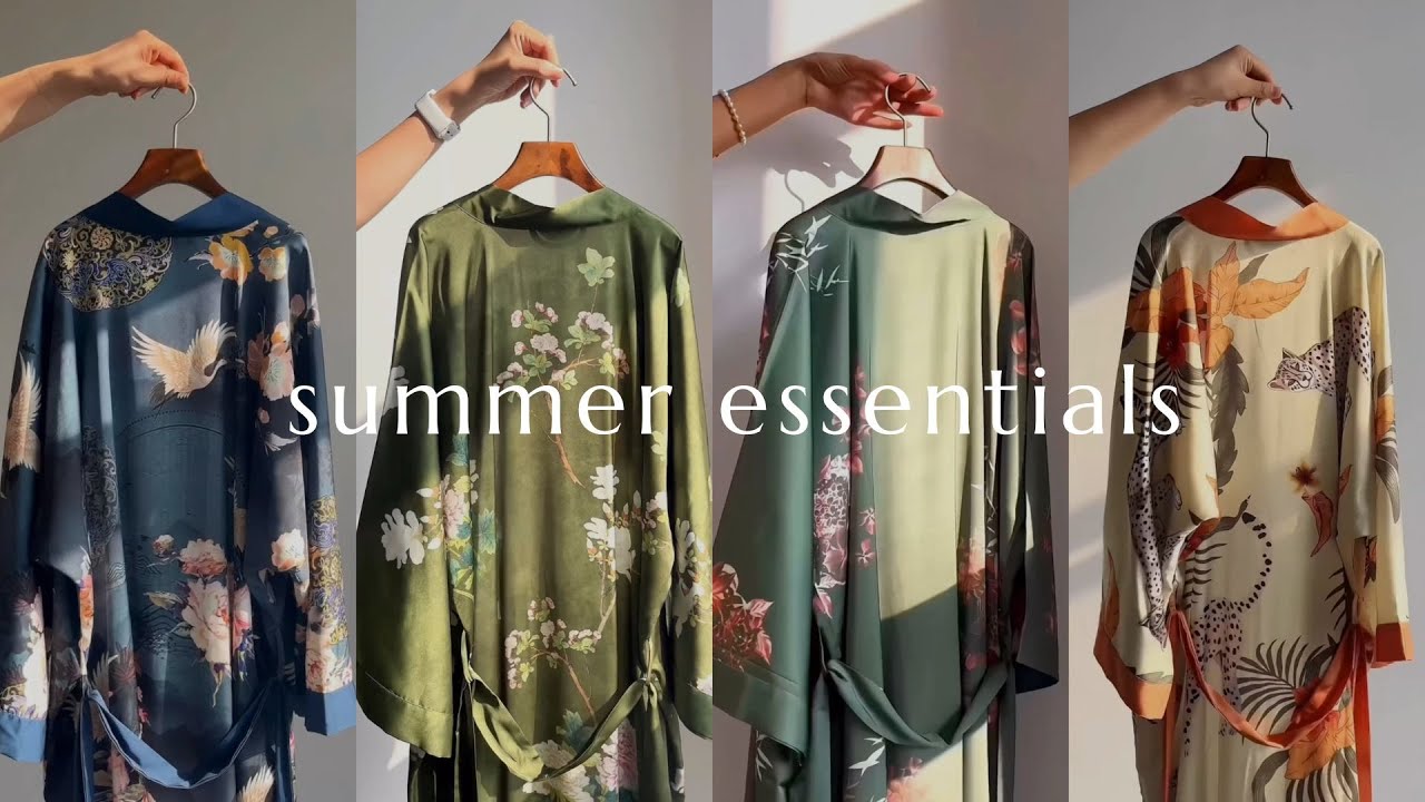 Ten Must-have Items For Summer | Cozy and Chic Vibe | ULIVARY - YouTube