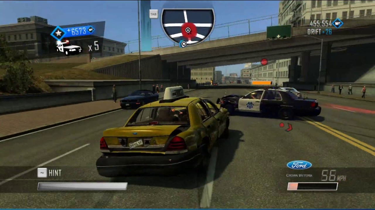 Police Chase Failed in a Taxi ... - YouTube