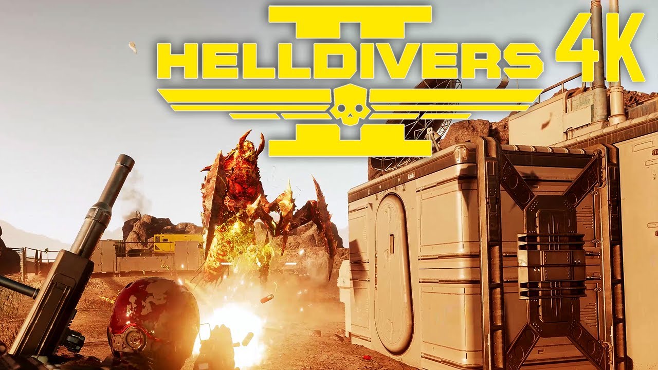 Helldivers 2 4K: Going through Hell on Hellmire - YouTube