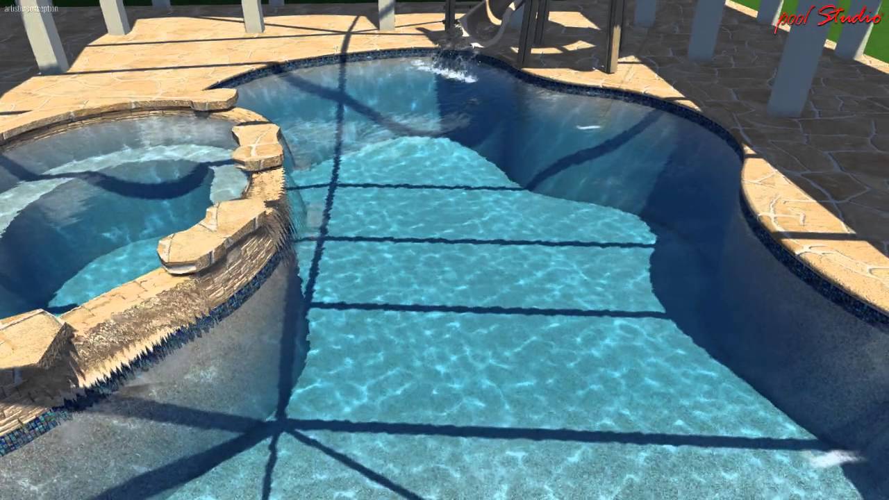 Pool Studio - 3D Swimming Pool Design Software - YouTube
