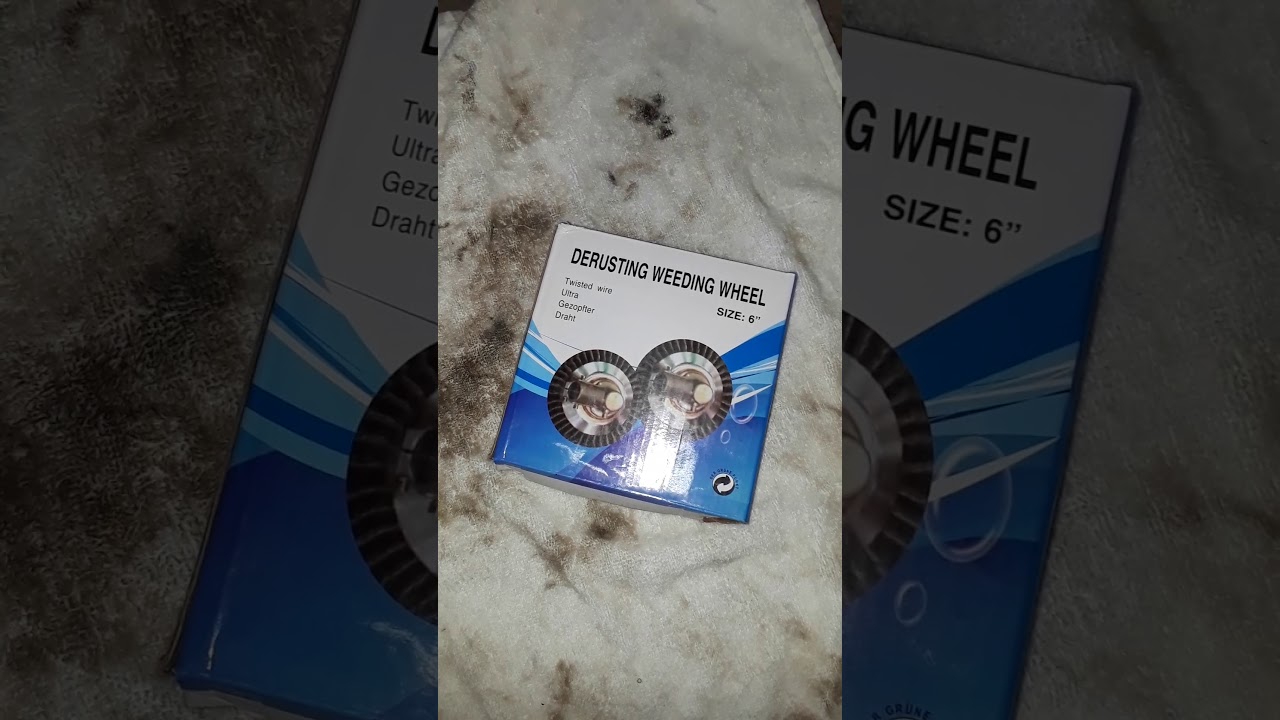 derusting weeding Wheel review - YouTube