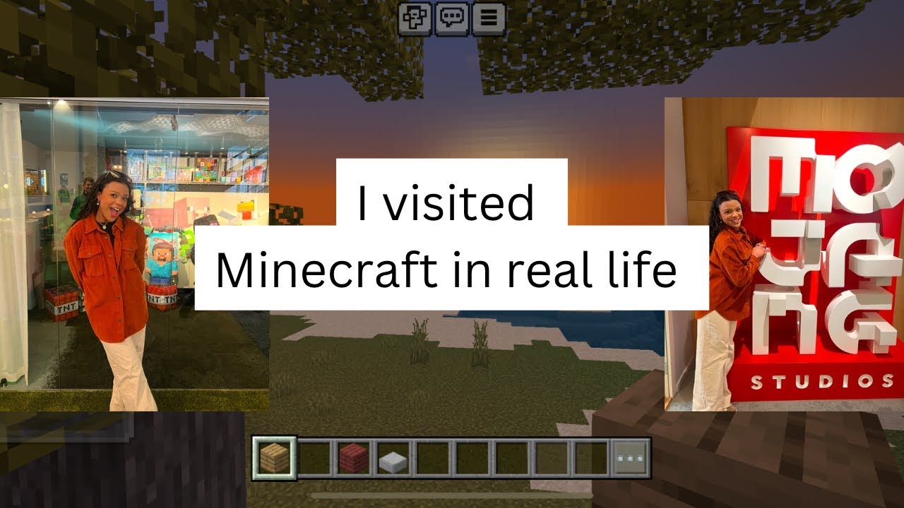 Visiting Minecraft in REAL LIFE (Ft. Kiley + Ronan) - YouTube