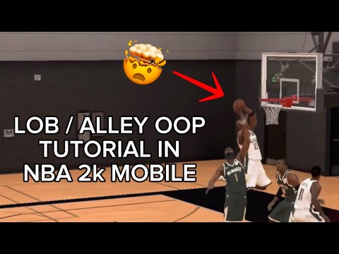 LOB / ALLEY OOP TUTORIAL IN NBA 2k MOBILE #nba #basketball #2k - YouTube