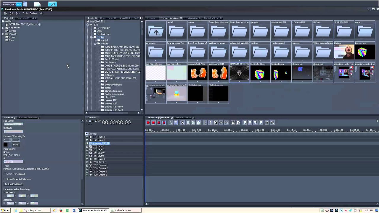 Pandoras Box Media Server Quickstart Tutorial - YouTube