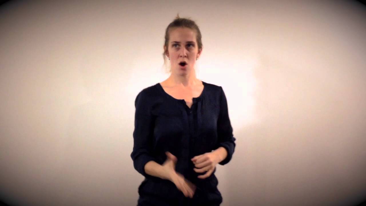 Kristen Alary signs The Three Little Pigs in ASL (American Sign ...