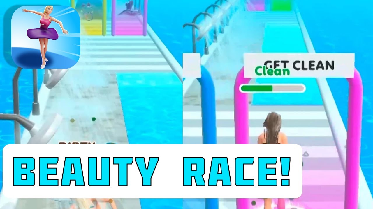 Beauty Race 🤭 Game All Levels Android IOS Levels 3-4 - YouTube