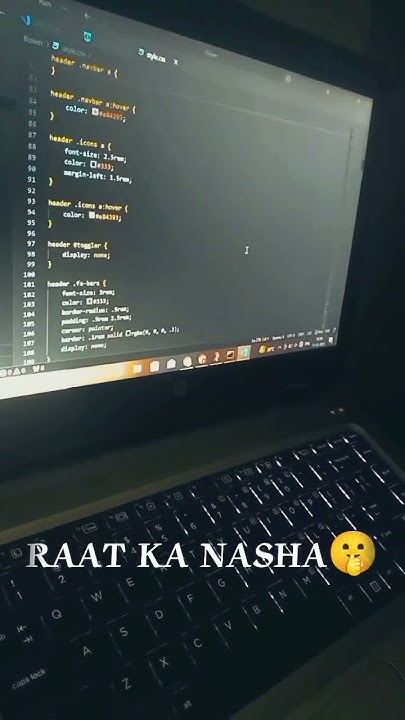 💻 "Raat ka nasha aur code ka junoon! 🌌 Late-night vibes, endless lines of code, and dreams ...