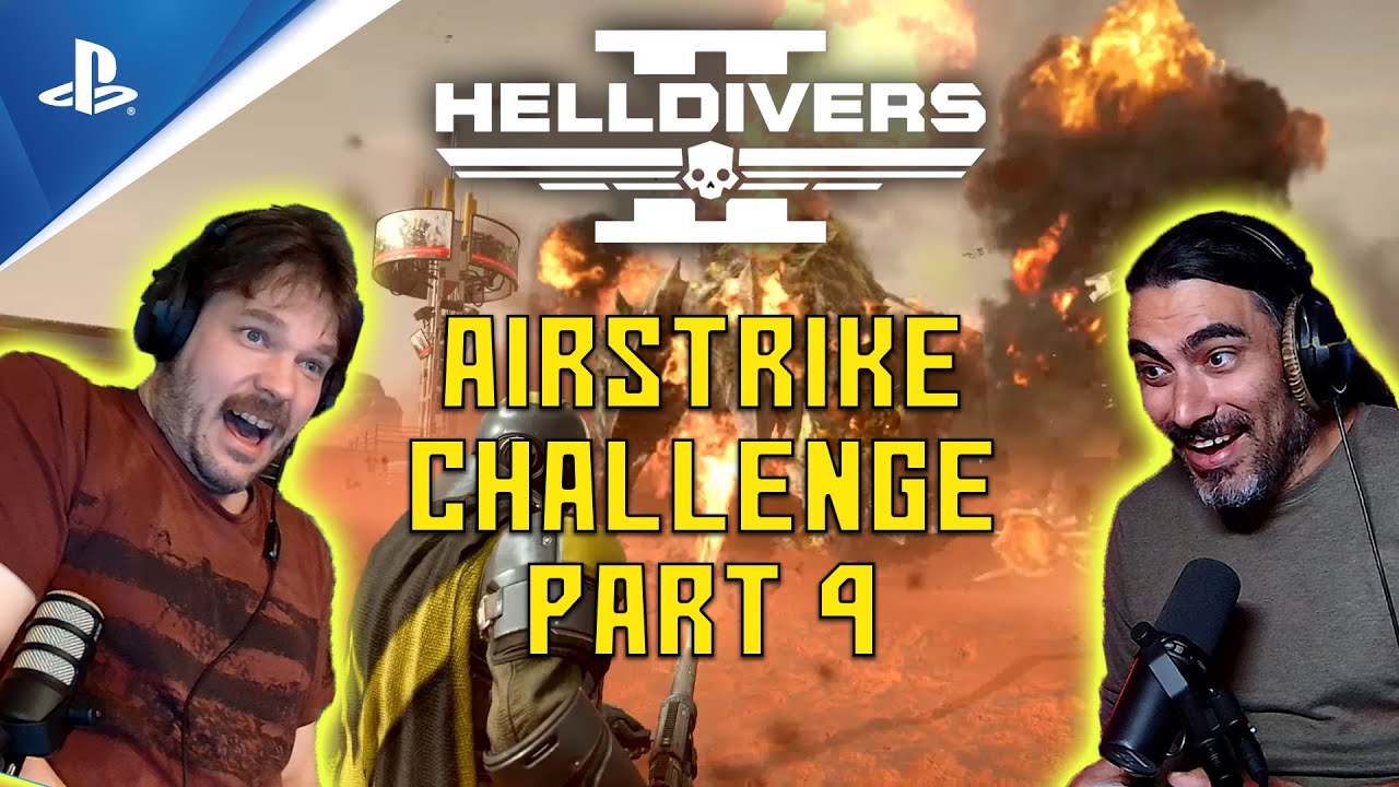 Helldivers 2 PS5: Airstrike Challenge Unleashed - YouTube