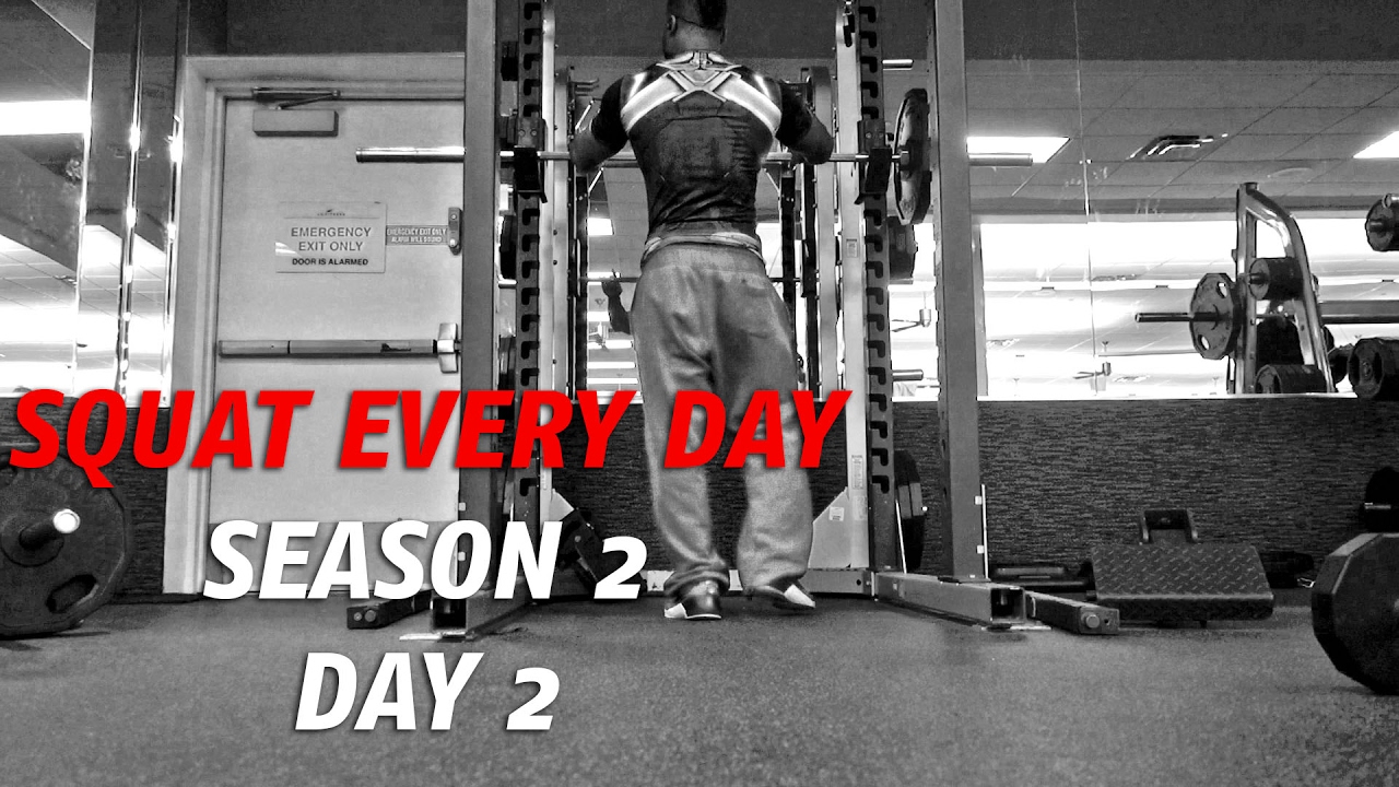 SQUAT EVERY DAY | Season 2 | Day 2 | 02/12/17 - YouTube
