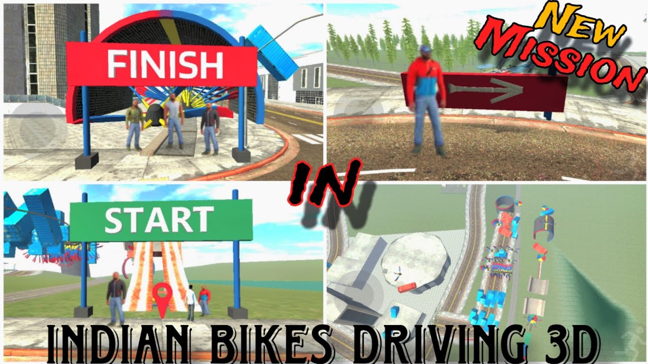 I Made a Crazy Bikes Mission in Indian bikes Driving 3D @Rohit Gaming ...