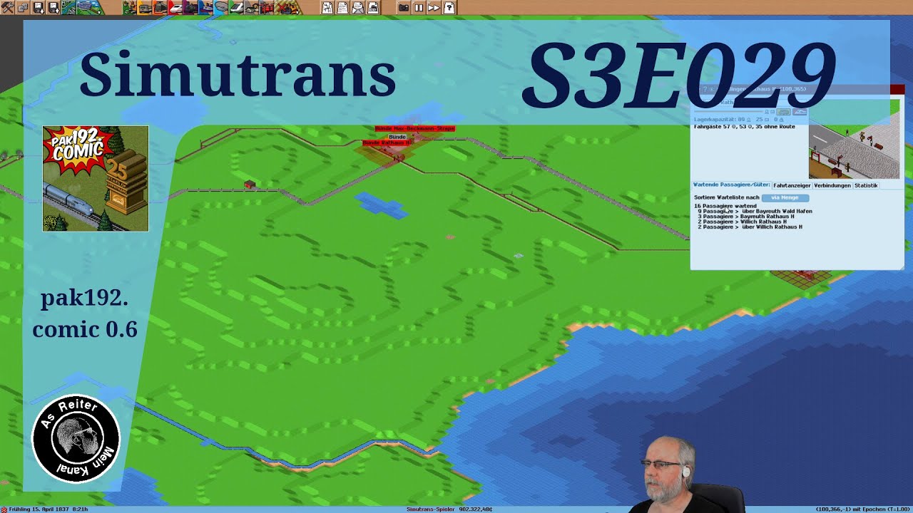 Simutrans pak192 comic v0 6 Deutsch S3E029 - YouTube
