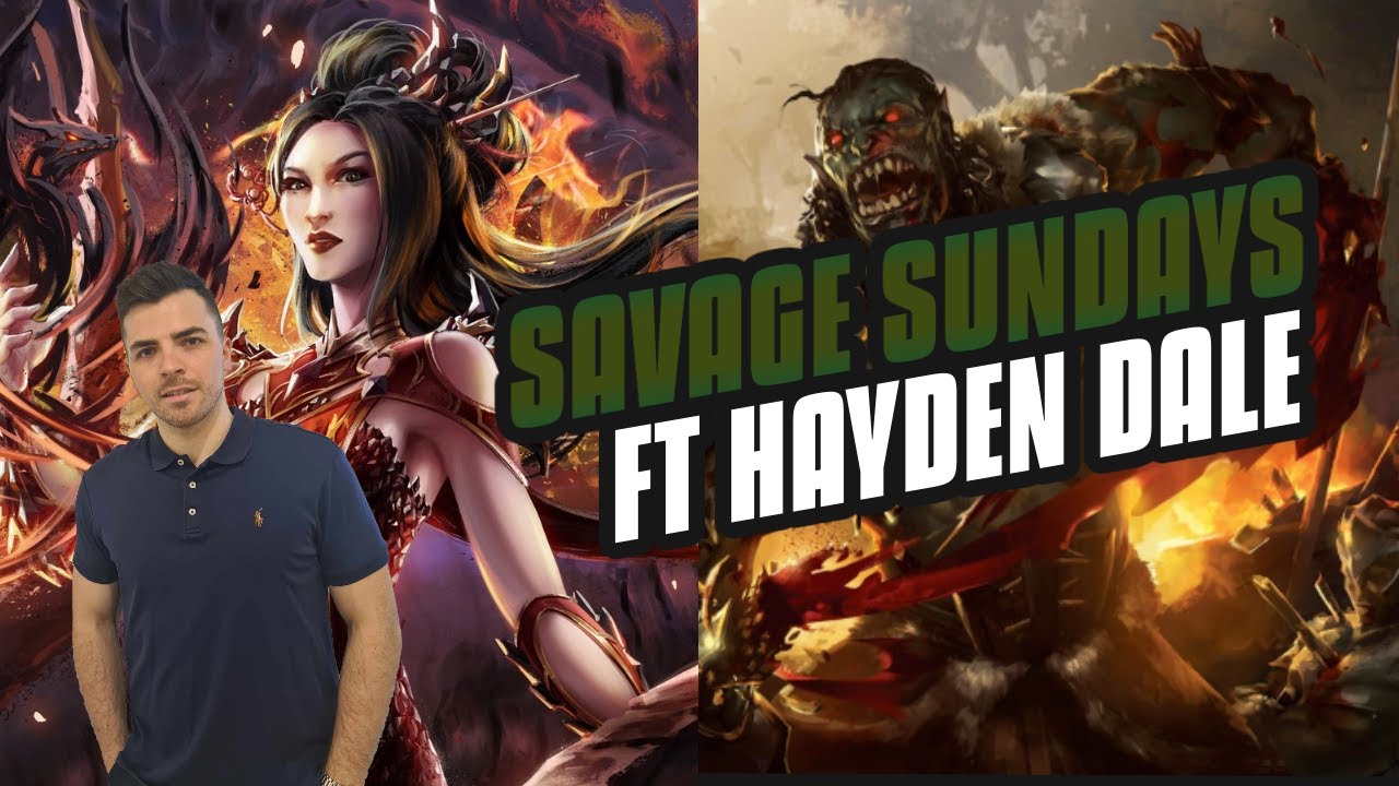Savage Sundays ft. Hayden Dale | Flesh and Blood Gameplay - YouTube