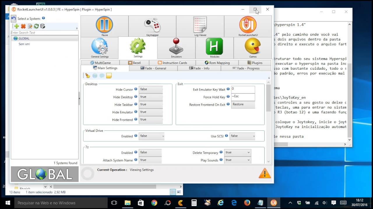 Curso de Hyperspin - Aula 01 - YouTube