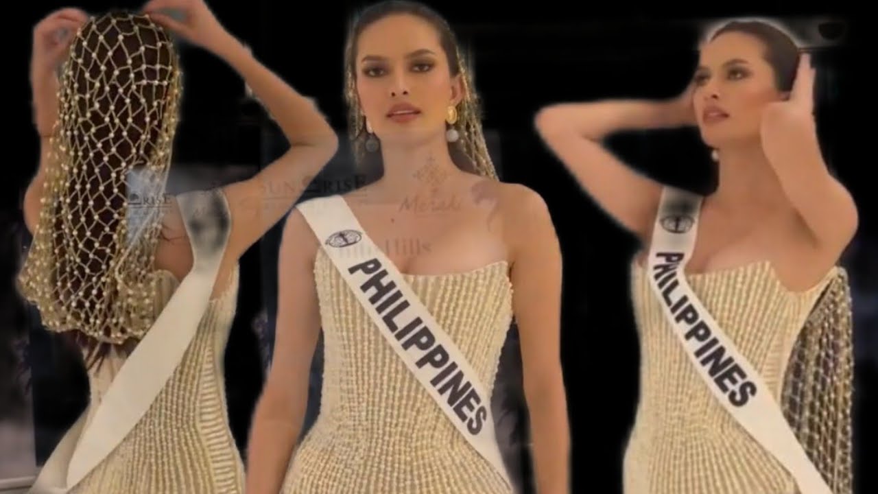 Gabby Basiano Wearing Her Signature "Perlas" Outfit during Sashing ...