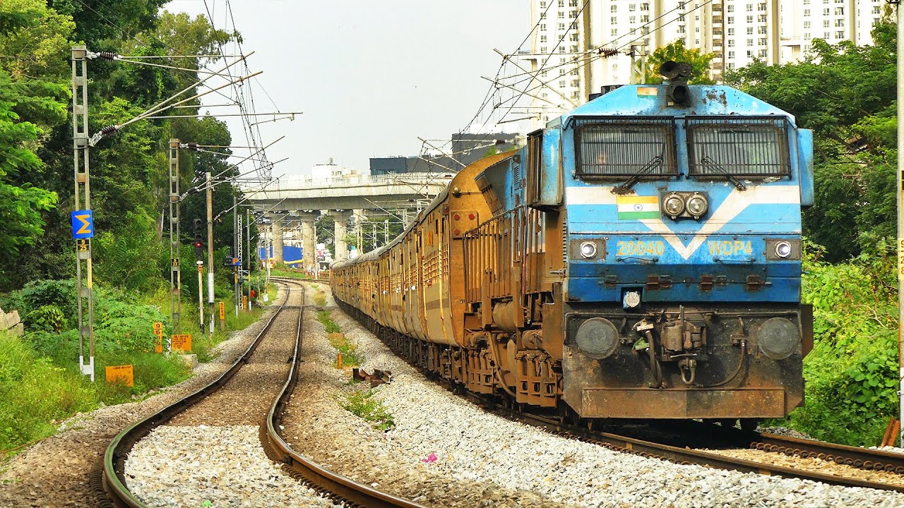 MACHO Looking RUGGED HARDWORKING DIESEL Locomotive | Indian Railways ...