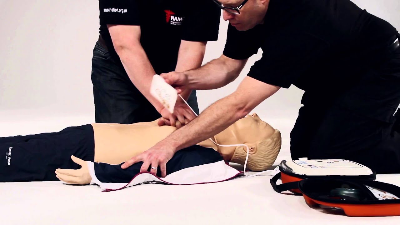Stage 2 How to perform CPR & use an AED - YouTube