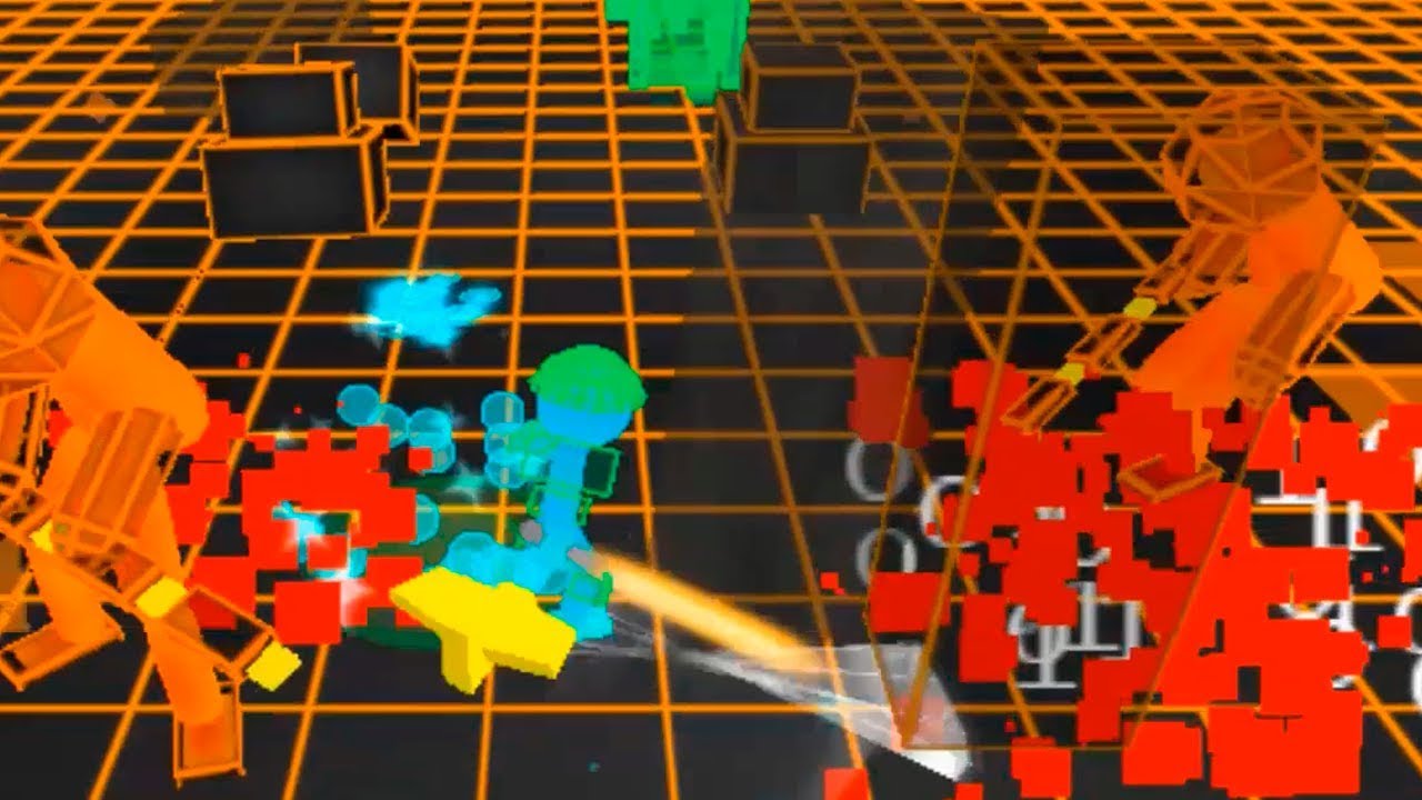 Stickman Neon Warriors Sword Fighting vs the catapult - YouTube