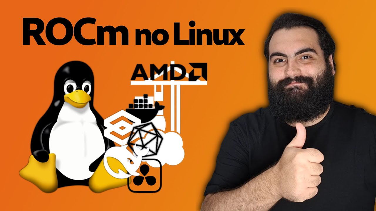 AMD com IA? Sim, nós temos! | ROCm + Docker no Linux - YouTube