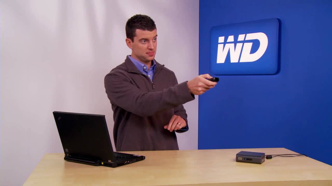 wd tv live setup - YouTube