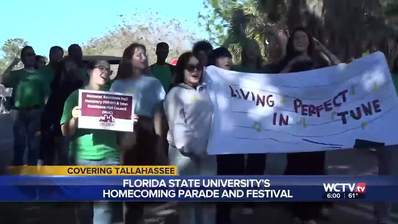 Seminoles kick off FSU Homecoming festivities with parade Friday ...