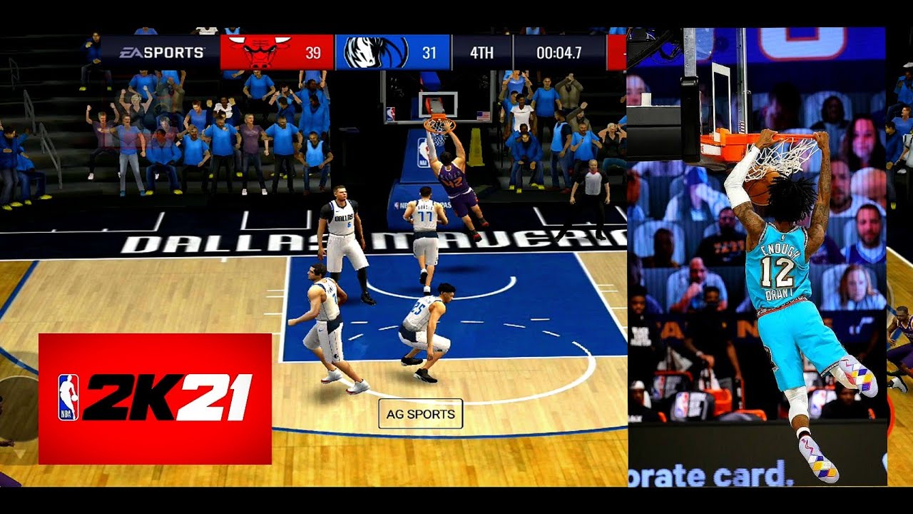 NBA 2K21 GAMEPLAY | NBA LIVE 21 MOBILE | GP - 36 - YouTube