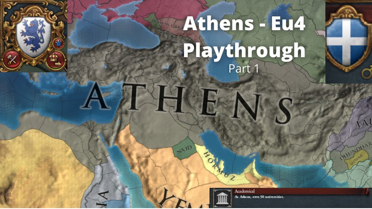 Athens - EU4 Part 1 - YouTube