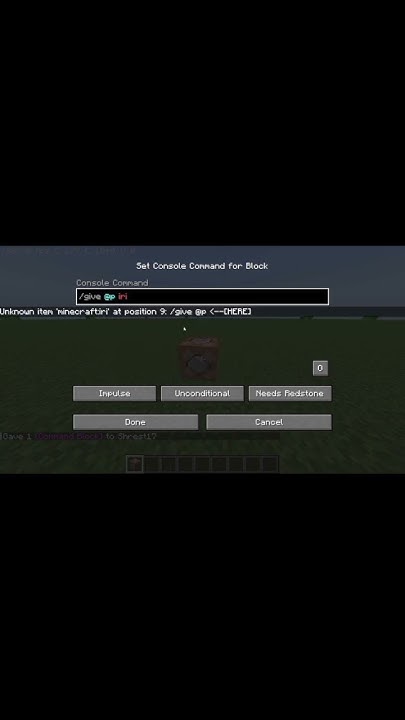 how to make iron farm with command block in minecraft java edition - YouTube