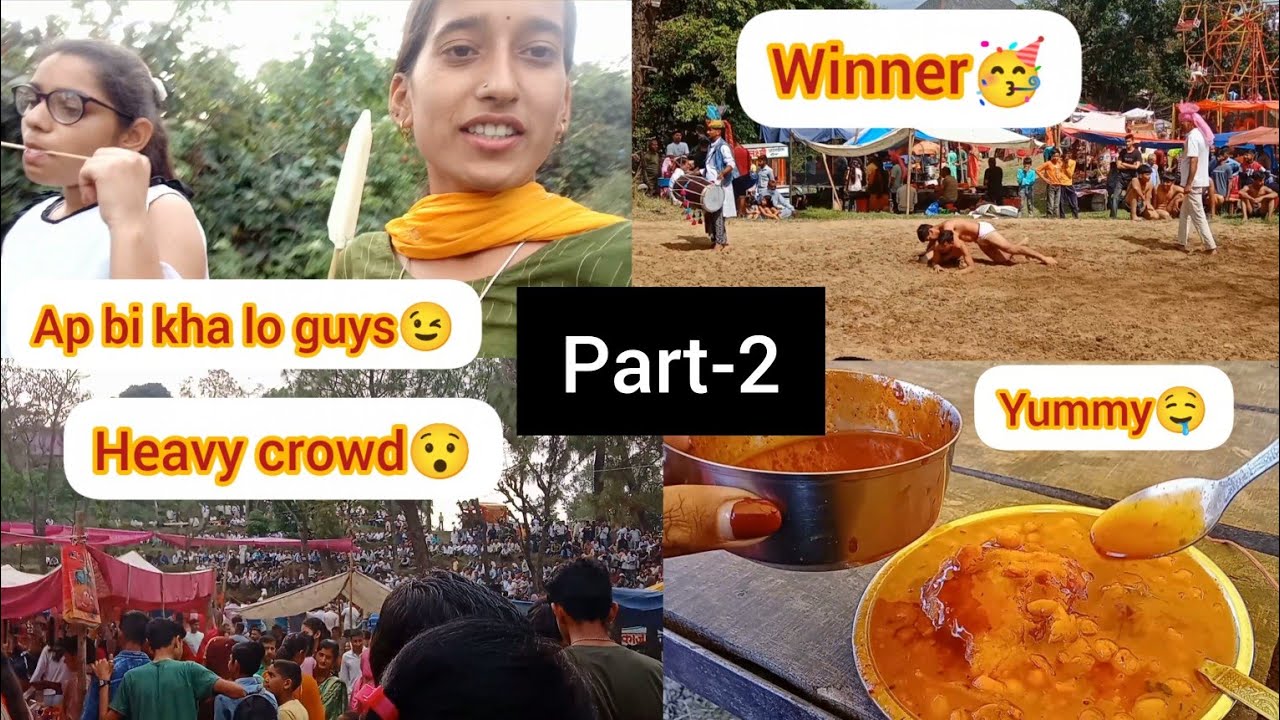 part-2 || heavy crowd in dangal 😯😪 || akhirkar 7.. sidhiya cross kr ke ...