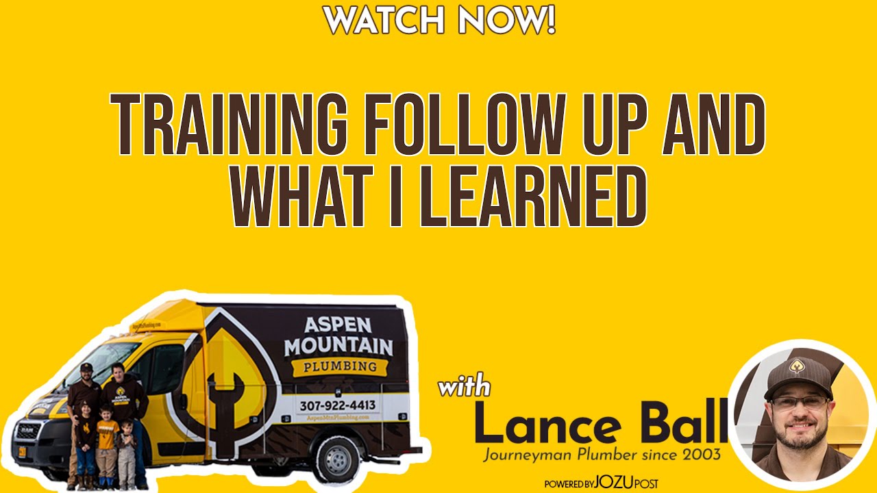 Training follow up and what I learned. - YouTube