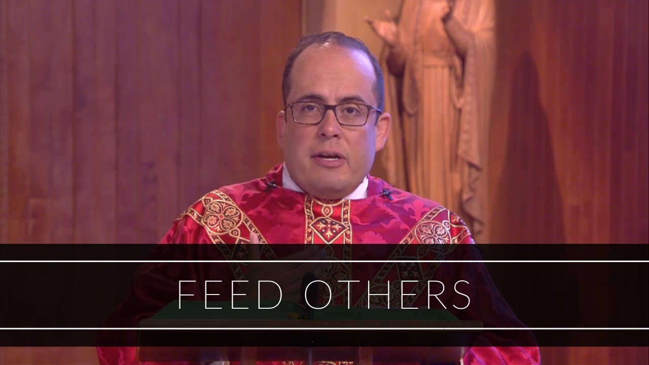 Feed Others | Homily: Father Carlos Suarez - YouTube