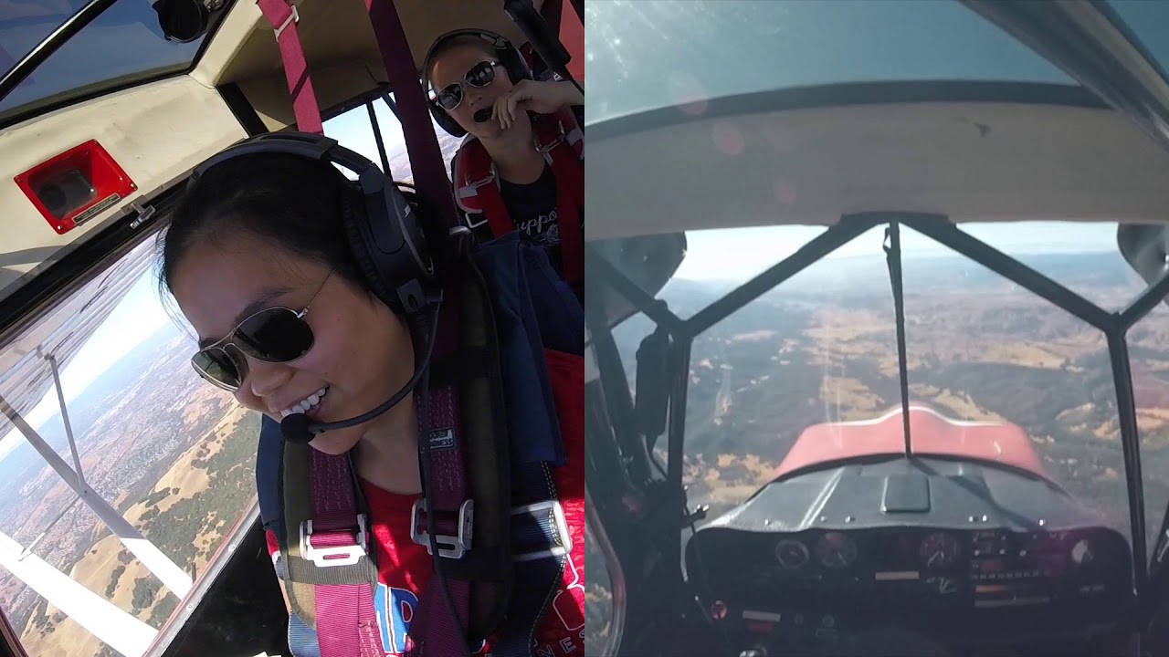 Aerobatic Loop Maneuver Flight Training - YouTube