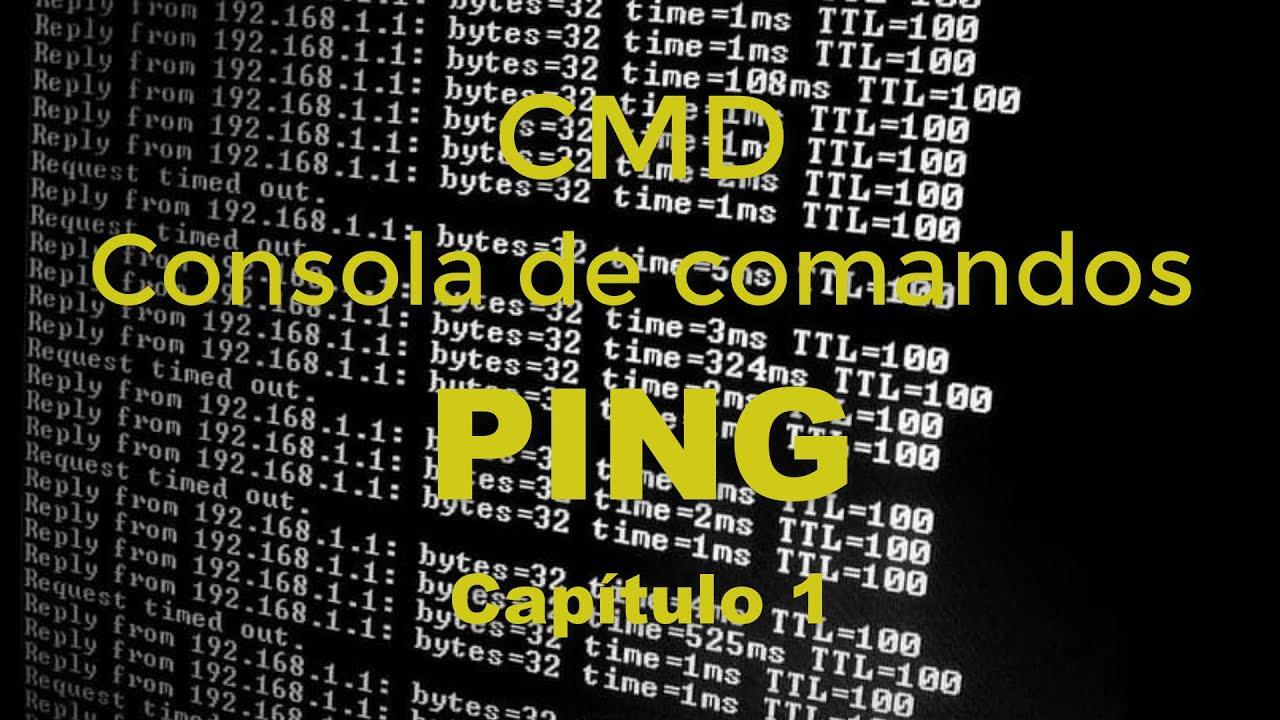Comando PING 🟢🟢CMD 1 - YouTube