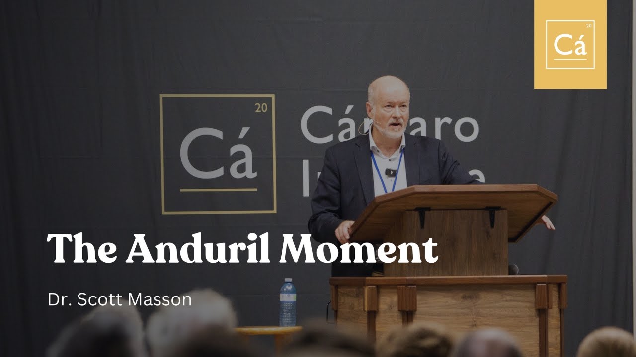 The Anduril Moment | Dr. Scott Masson - YouTube