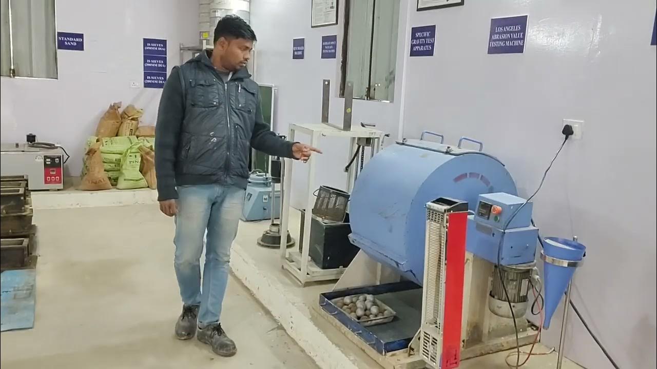 How to Setup a Construction Material Testing Laboratory at Site - YouTube