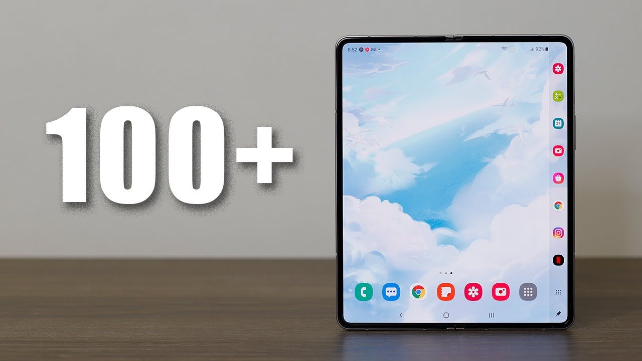 100+ Samsung Galaxy Z FOLD 3 Tips, Tricks and Hidden Features - YouTube