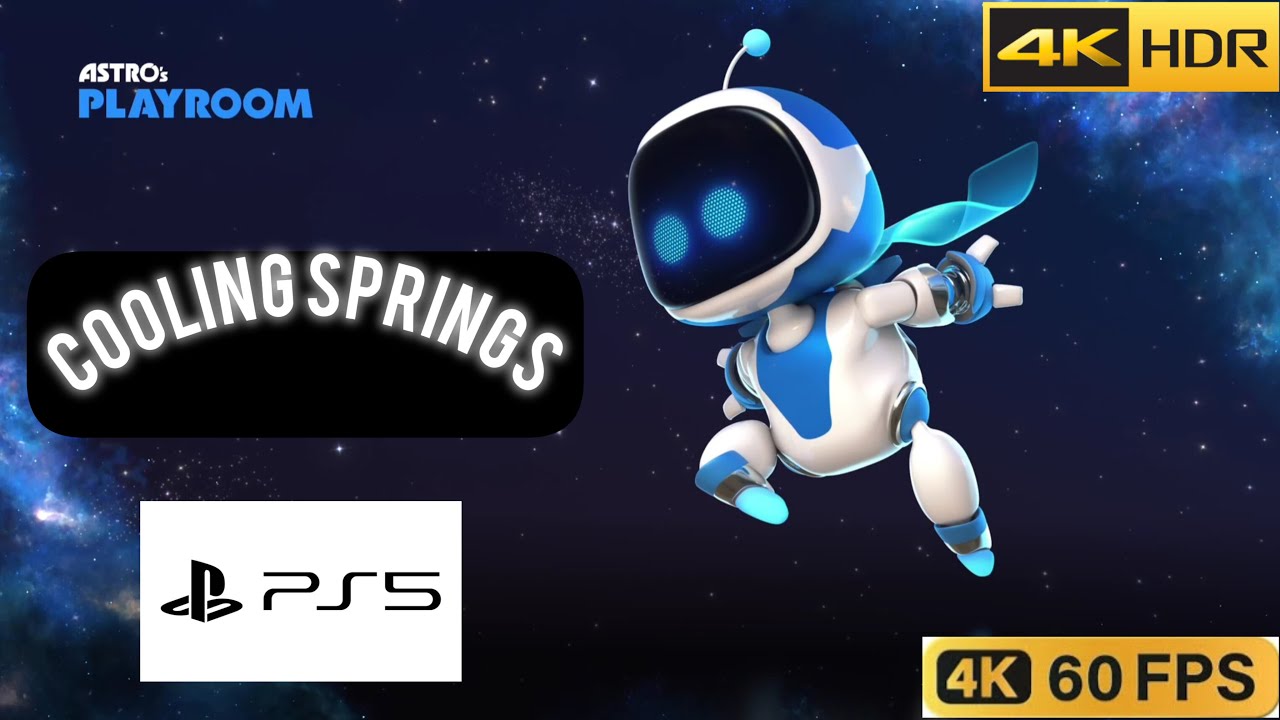 ASTRO'S PLAYROOM GAMEPLAY PS5 🔥 Astro going to the Cooling Springs ️ ...