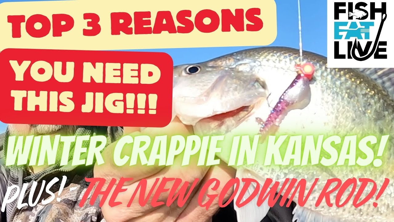 How to Catch Winter Crappie in Kansas Fish Eat Live - YouTube