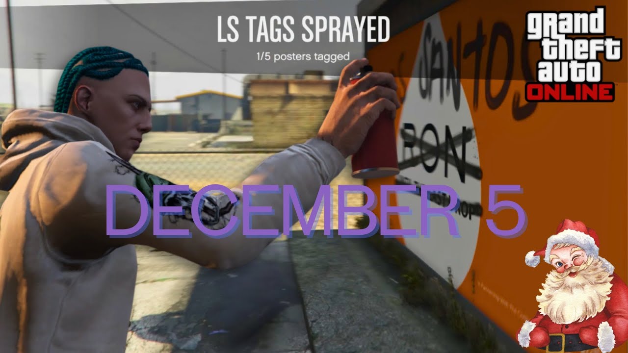 LS TAGS LOCATIONS DECEMBER 5 IN GTA ONLINE - YouTube