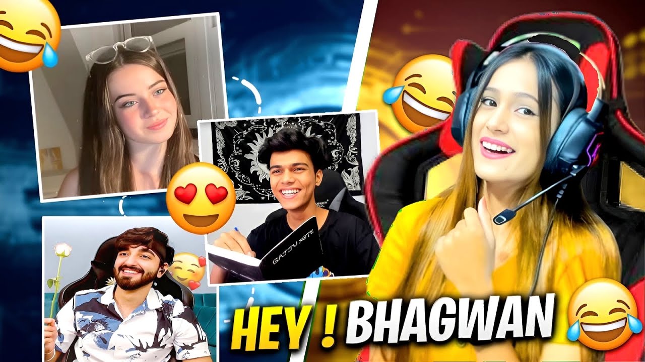 Funny Reaction On @adarshuc Funny Omegle Video | @AdarshSinghUC Omegle ...