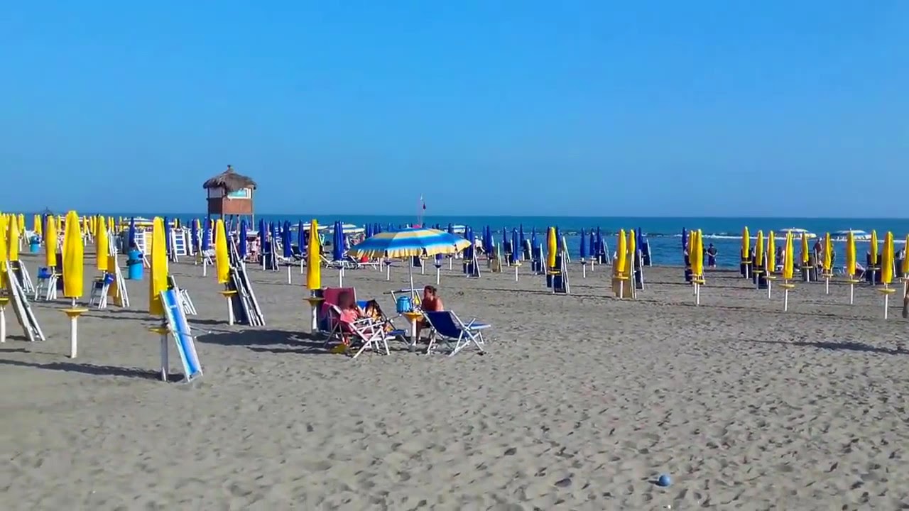 Lido di Ostia Beach Rome - YouTube