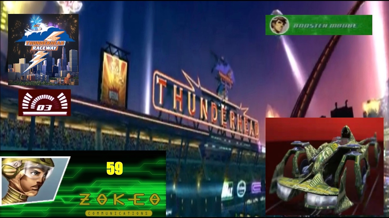 Speed Racer The Videogame (Wii) Booster Mbube On Thunderhead Raceway ...