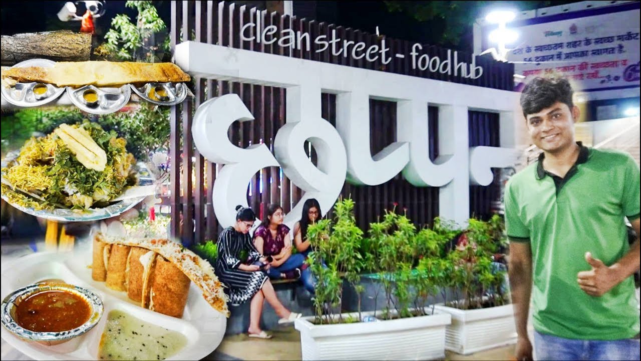 56 Street Food Market In Indore | Masala paneer Dosa , Chaat , Special ...