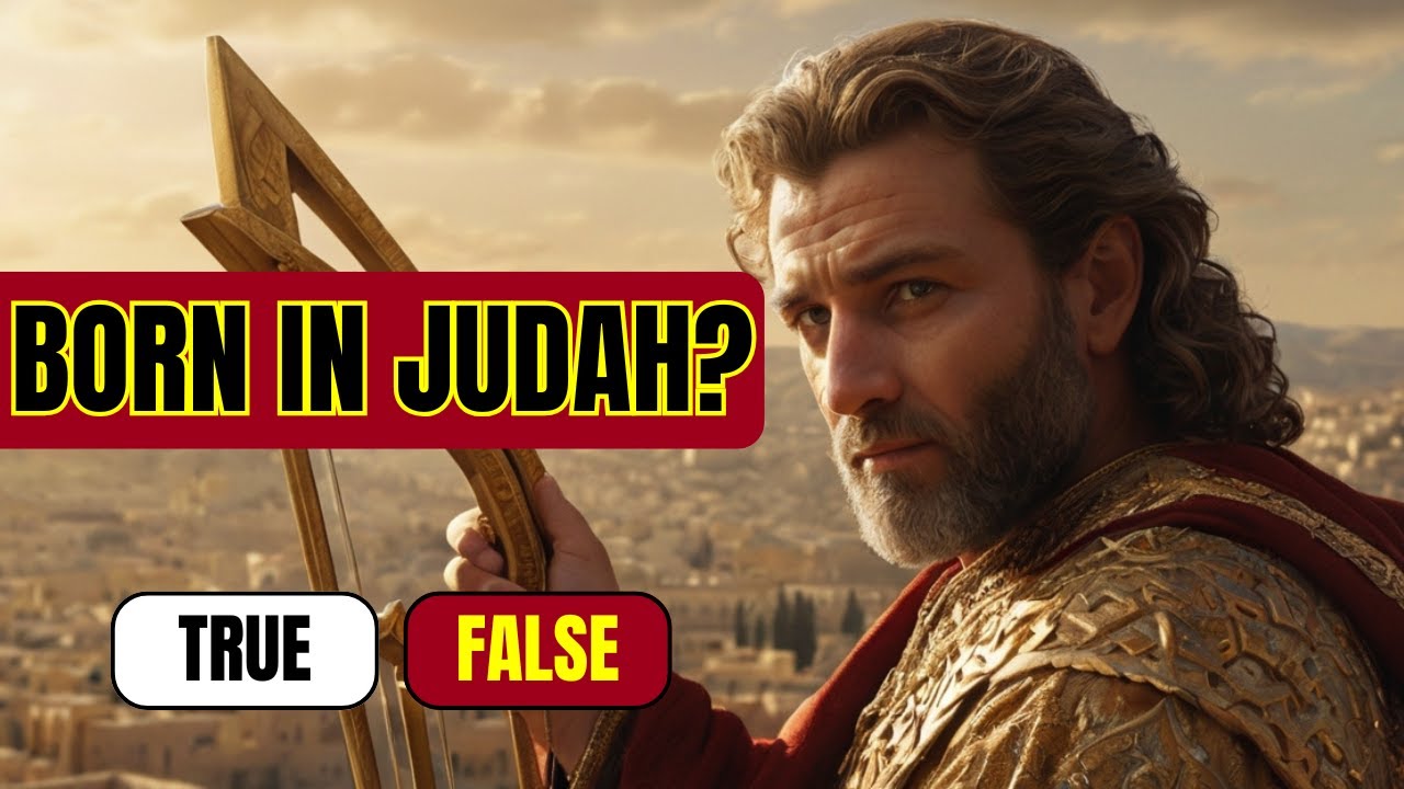 Test Your Bible Knowledge with The King David Bible Quiz: True or False ...