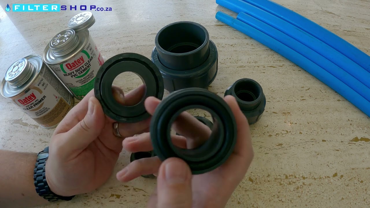 PVC Glue Union - YouTube