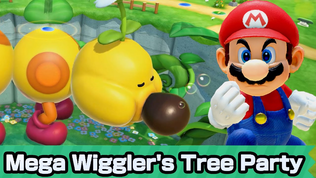 Super Mario Party Jamboree Mega Wiggler's Tree Party [Mario Party Mode ...